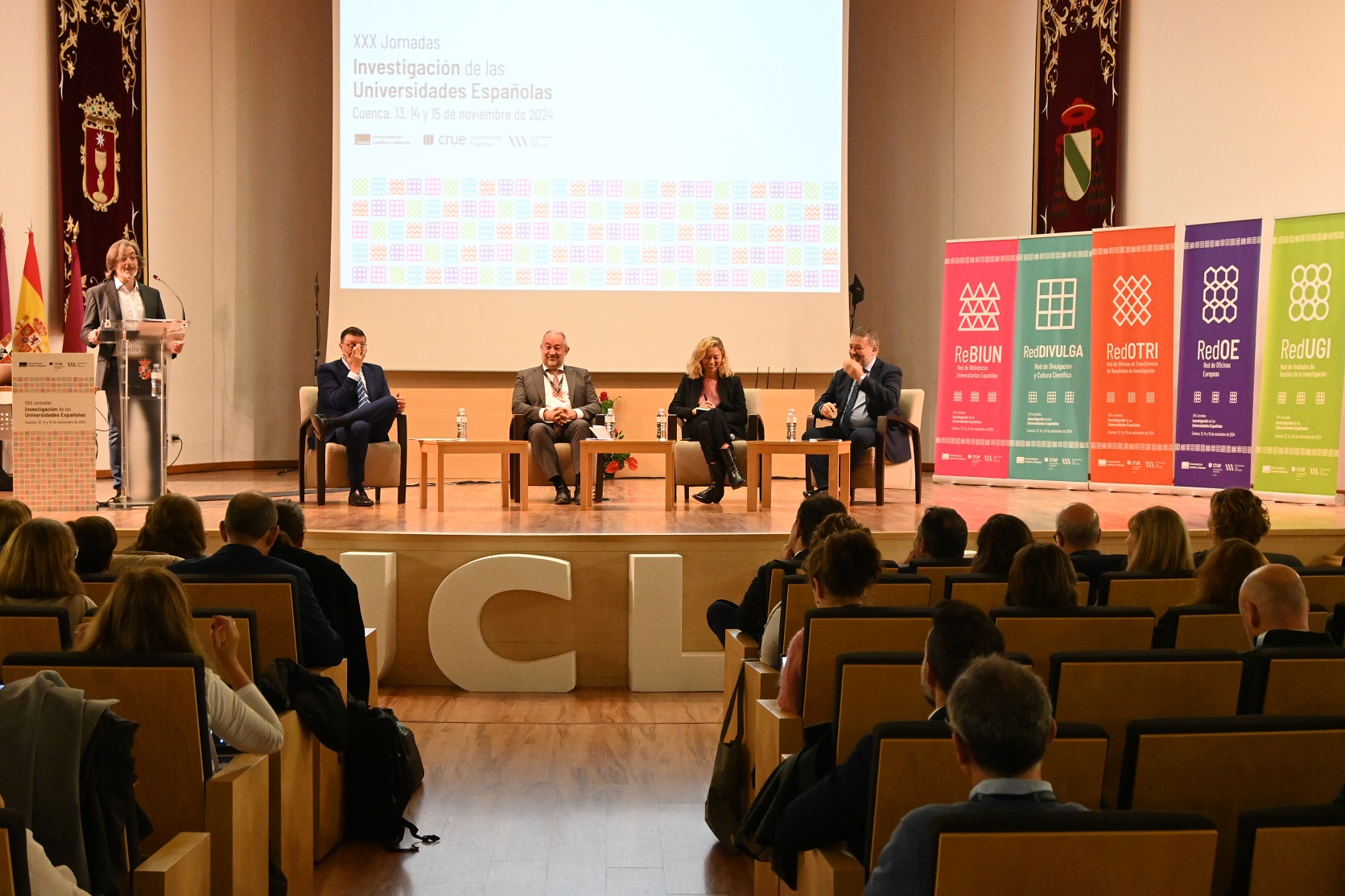 Crue-I+D+i reúne en la UCLM a casi 600 responsables y técnicos de investigación de las ...