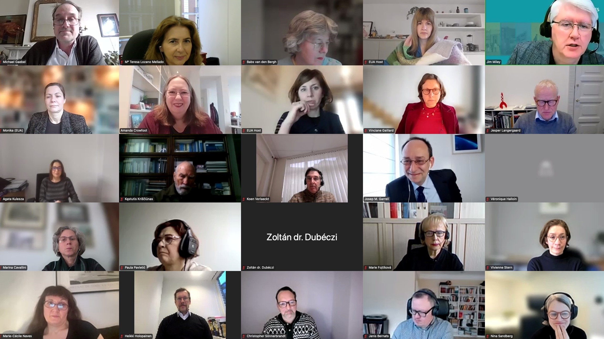 CRUE Takes Part in the EUA Forum of Secretaries General - CRUE