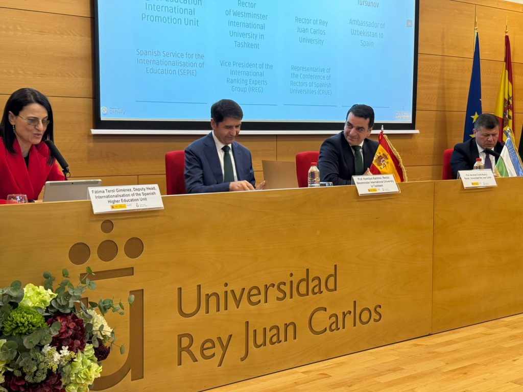 CRUE Participates in the Spain–Uzbekistan University Forum to ...